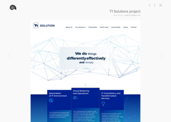 T1 Solutions - Tvorba webových stránek Brno